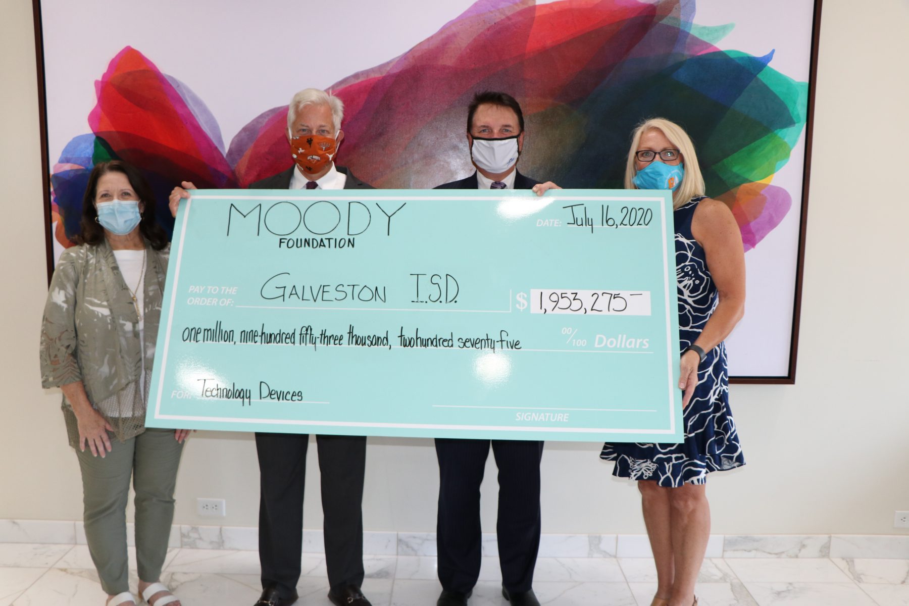 Moody Grant Recipient: Galveston ISD - Moody Foundation